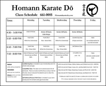 Homann Karate Do | Tradition of Champions